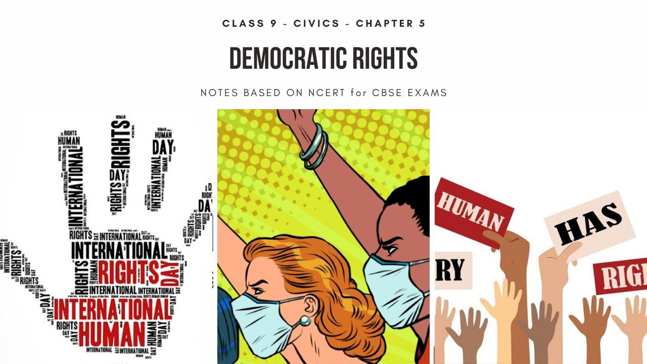 Democratic Rights Notes CBSE Class 9 Social Science Political Democratic Rights Notes CBSE Class 9 Social Science Political